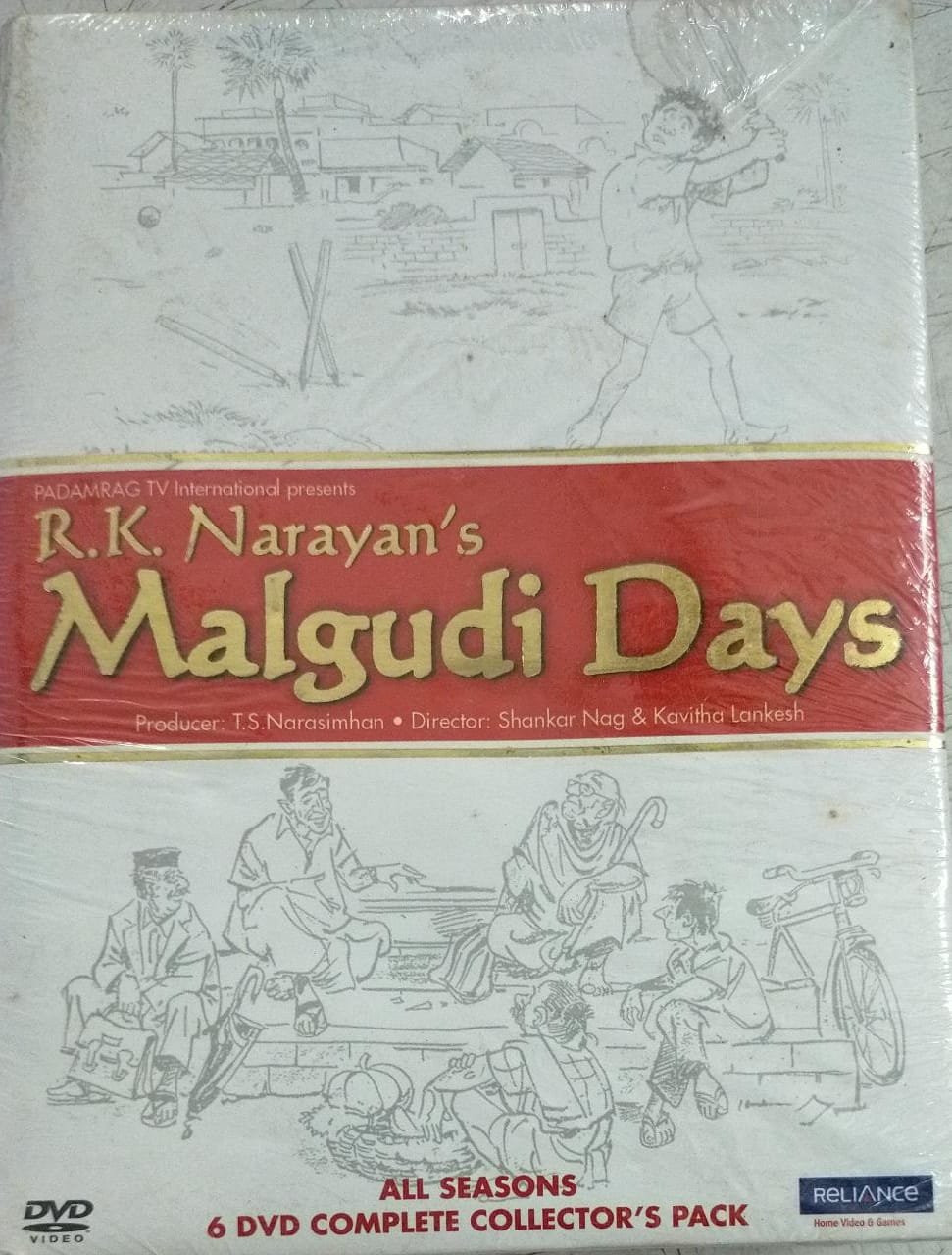 R K Narayan's Malgudi Days a pack of 6 DVDs - Macsendisk