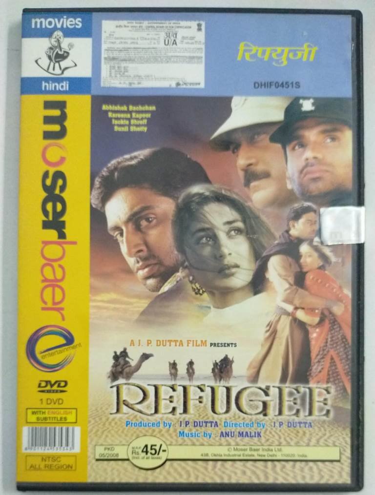 Refugee Hindi Movie DVD - Macsendisk