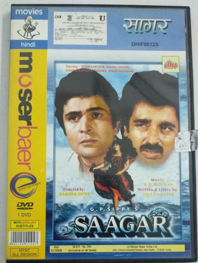 Saagar Hindi Movie DVD - Macsendisk