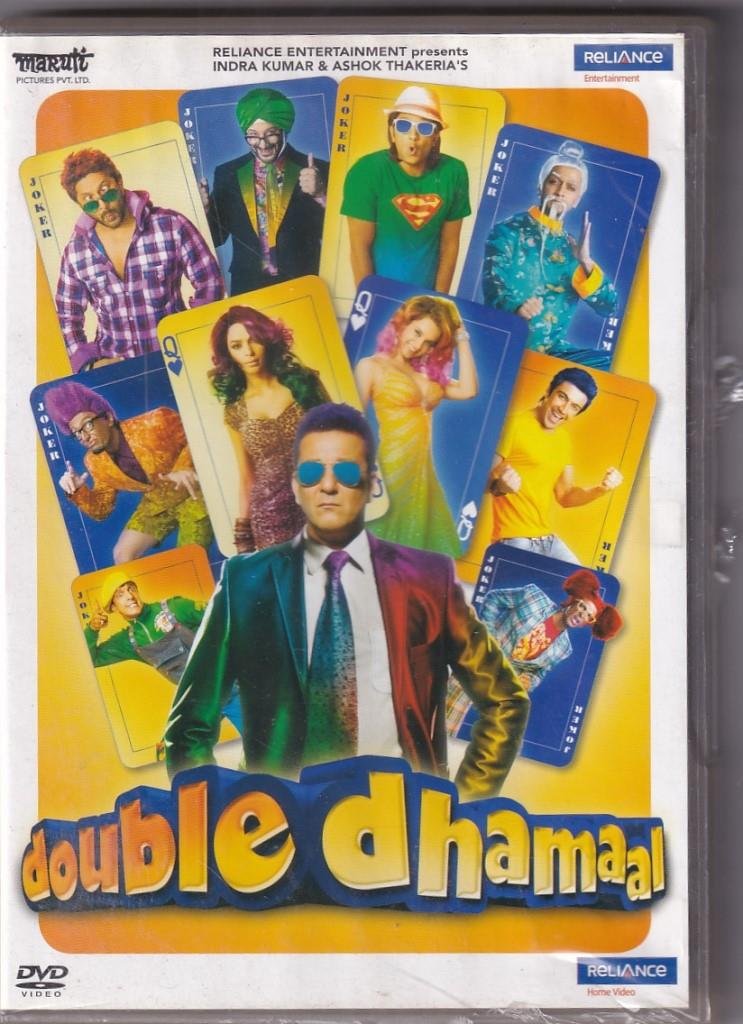 Double Dhamaka Hindi Movie DVD - Macsendisk