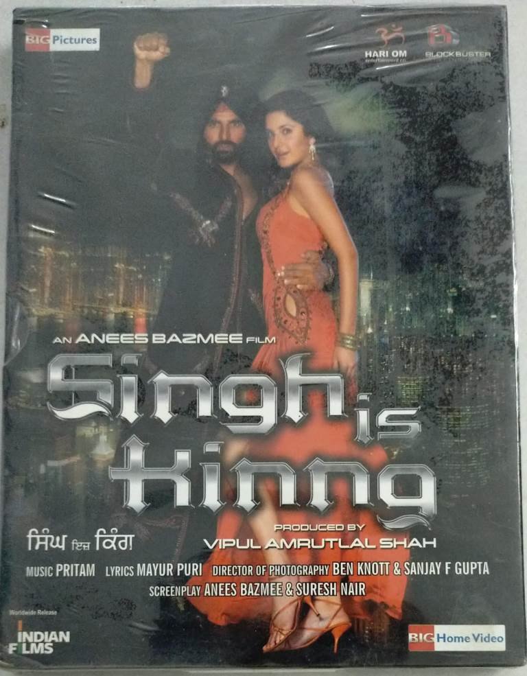 Singh is King Hindi Movie DVD - Macsendisk