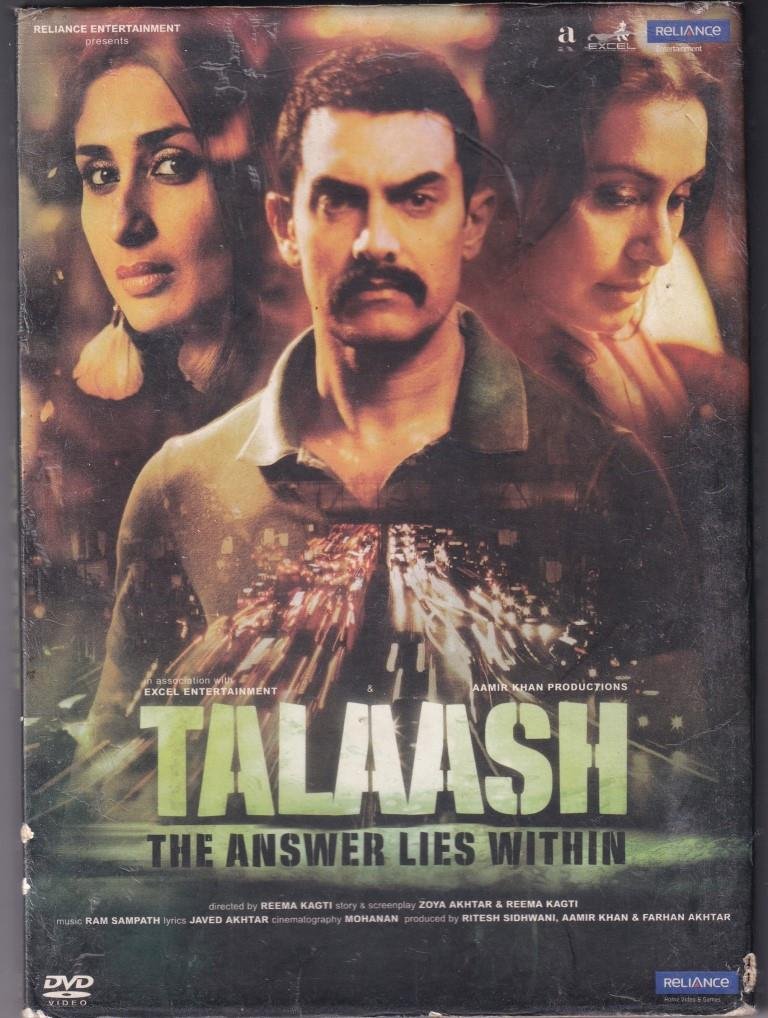 Talaash Hindi Movie DVD - Macsendisk