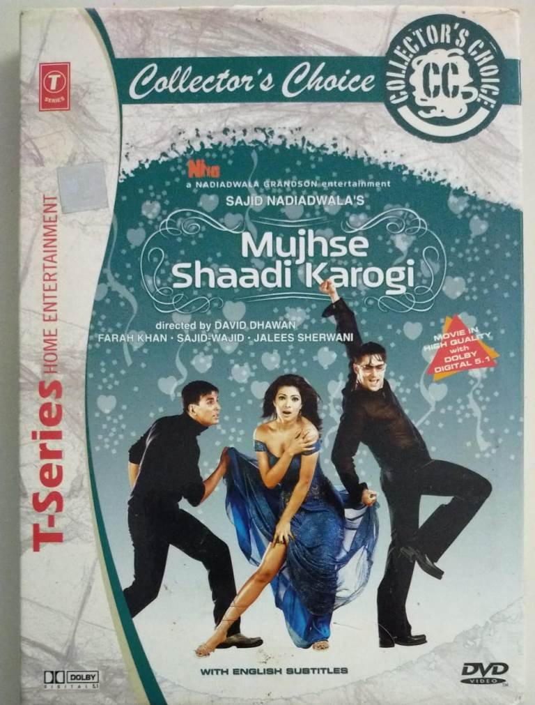 Mujhse Shaadi Karogi Hindi Movie DVD - Macsendisk
