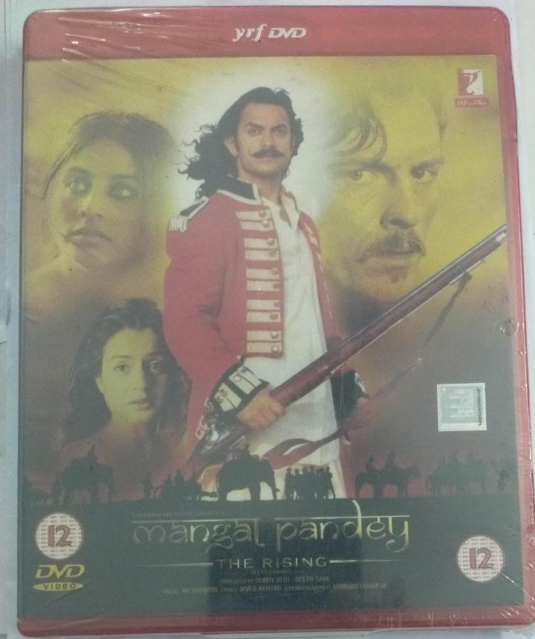 Mangal Pandey Hindi Movie DVD ( sealed pack) - Macsendisk