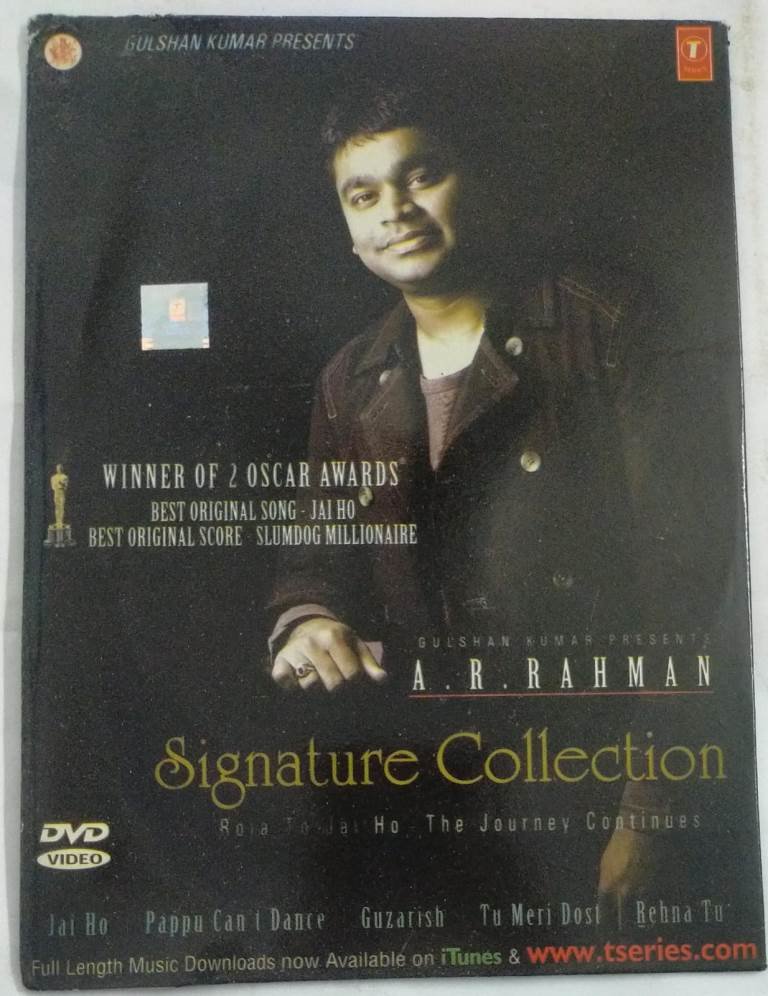 A R Rahman Signature Collection Tamil film songs DVD - Macsendisk