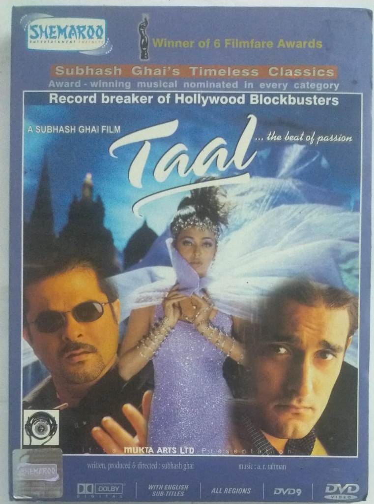 Taal Hindi Movie DVD - Macsendisk