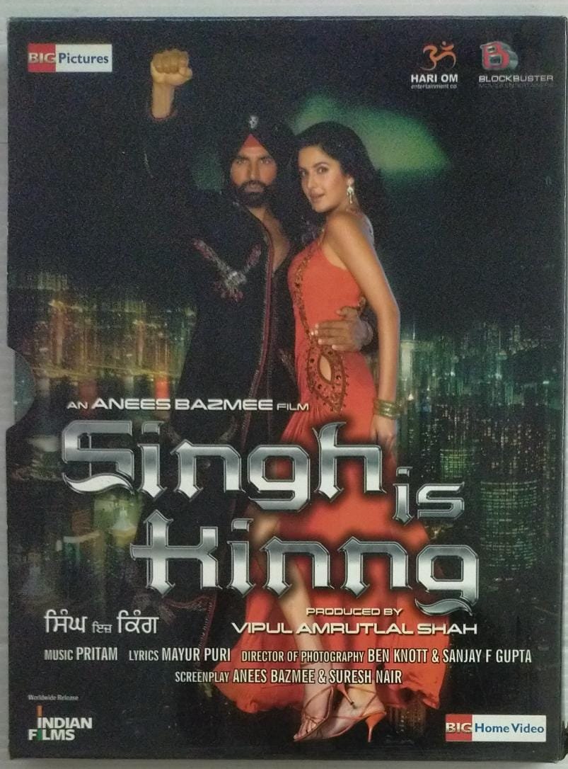Singh is King Hindi Movie DVD ( sealed pack) - Macsendisk
