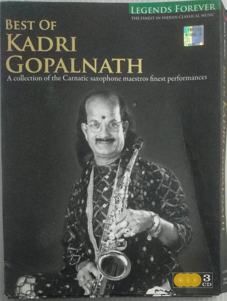 Best of Kadri Gopalnath Classical Instrumental Audio CD ( 3 CD pack ...