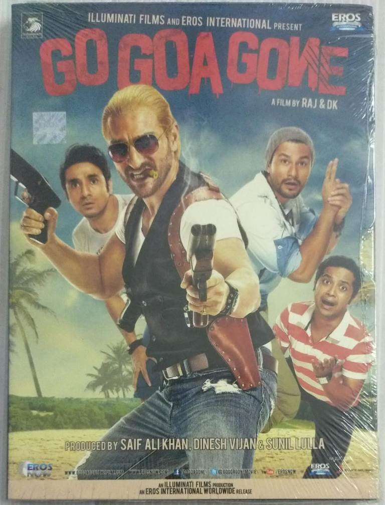 Go Goa Gone Hindi Movie DVD (sealed pack)