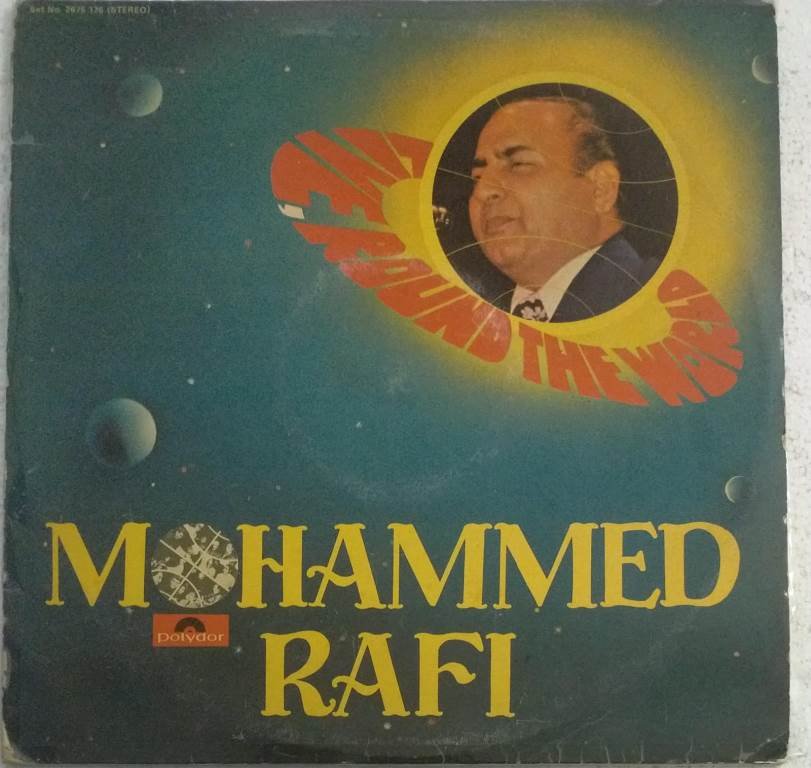 Live Around the word Mohd Rafi Hindi Film songs LP Vinyl Record ( 2 ...