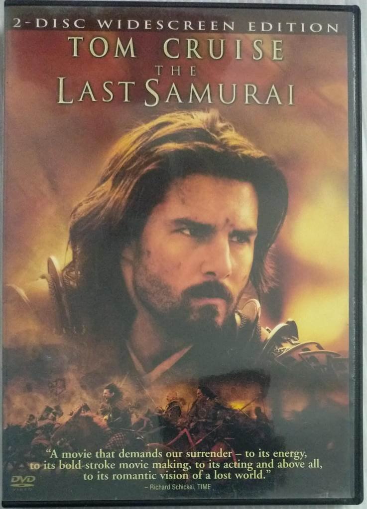 Tom Cruise in The Last Samurai English Movie DVD - Macsendisk