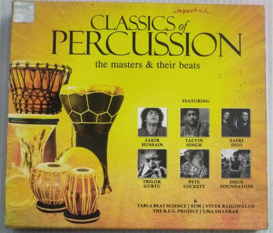 Classical of Percussion Classical Audio CD - Macsendisk