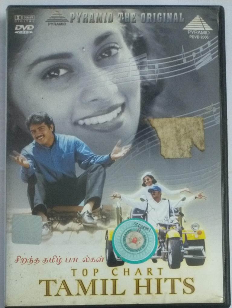 Top Charat Tamil Film Hits Video Songs DVD ( Pyramid make) - Macsendisk
