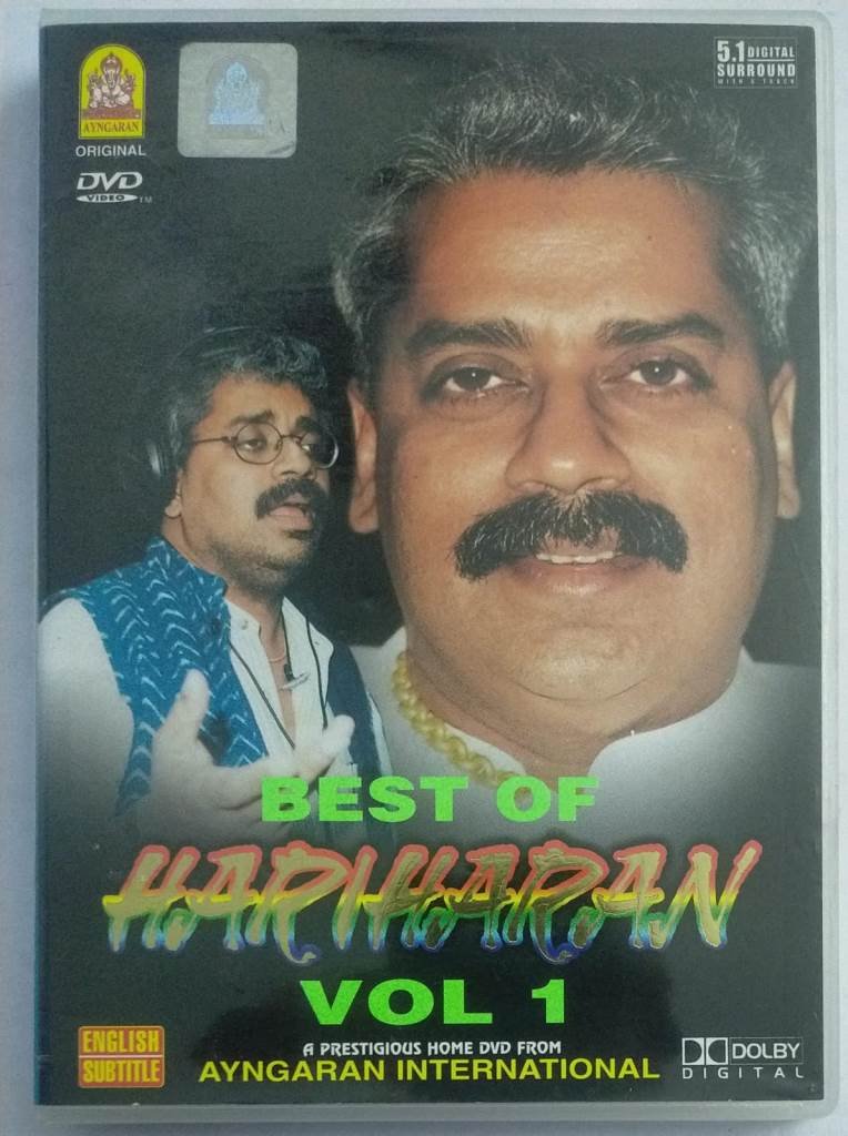 Best of Hariharan Vol 1 Tamil Movie video songs DVD ( Ayngaran ...
