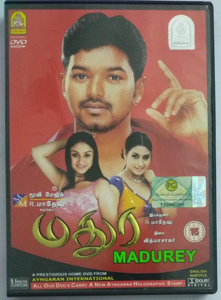 Madurey Tamil Movie DVD (Ayngaran) - Macsendisk