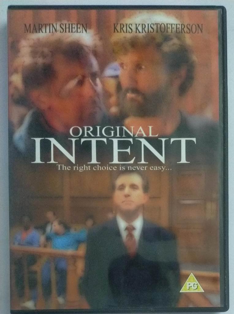 Original Intent English Movie DVD