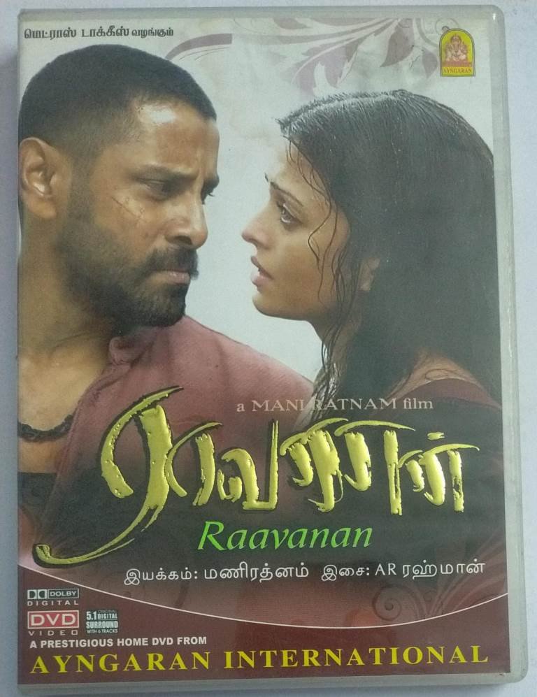 Raavanan Tamil Movie DVD ( Ayngaran) - Macsendisk