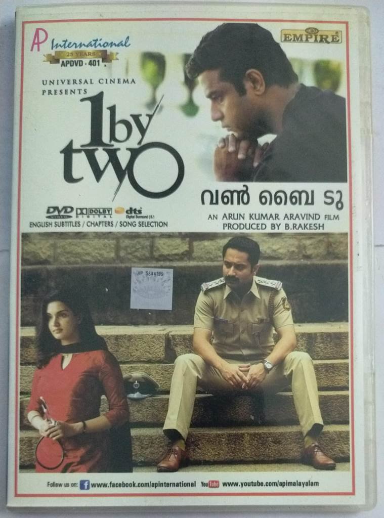 1 By Two Malayalam Movie DVD - Macsendisk