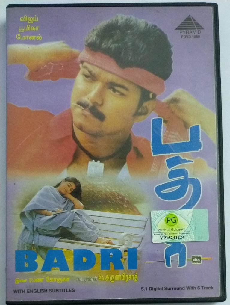 Badri Tamil Movie DVD ( Pyramid make) - Macsendisk