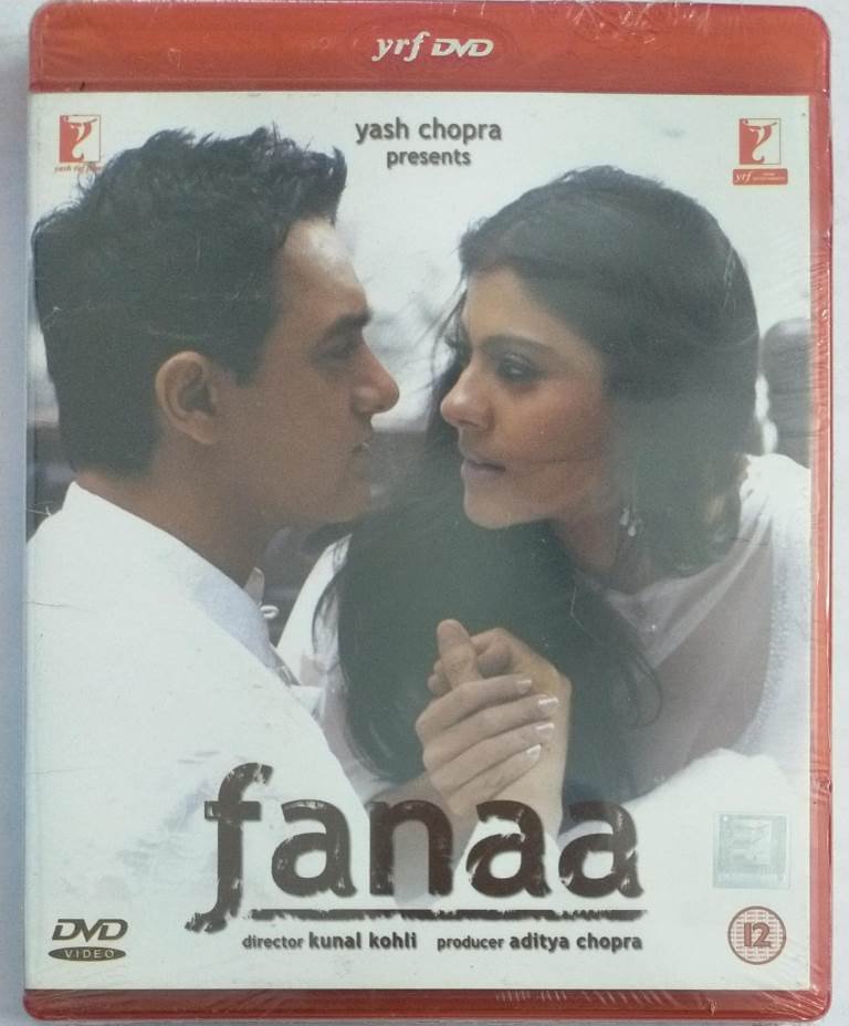 Fanaa Hindi Movie DVD (sealed pack)