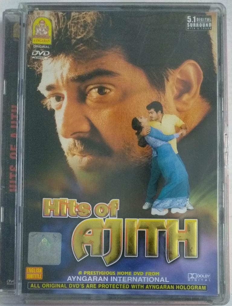 Hits of Ajith Tamil Movie songs DVD (Ayngaran make) - Macsendisk