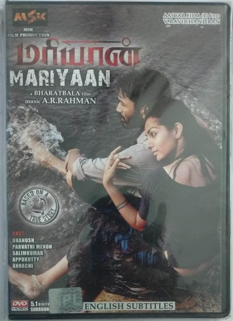 Mariyaan Tamil Movie DVD (imported) - Macsendisk