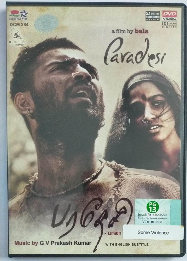 Paradesi Tamil Movie DVD (imported)