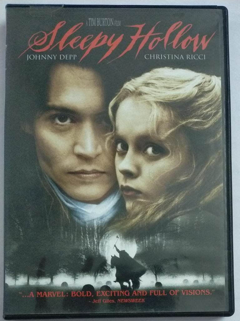 Sleepy Hallow English Movie DVD - Macsendisk