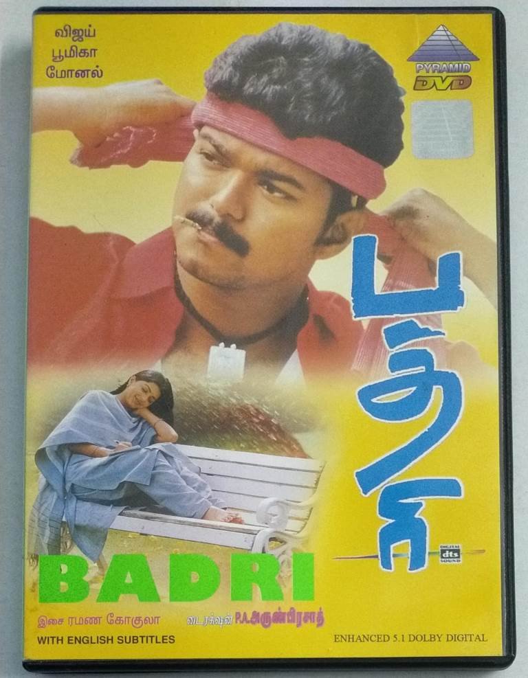 Badri Tamil Movie DVD ( Pyramid make) - Macsendisk