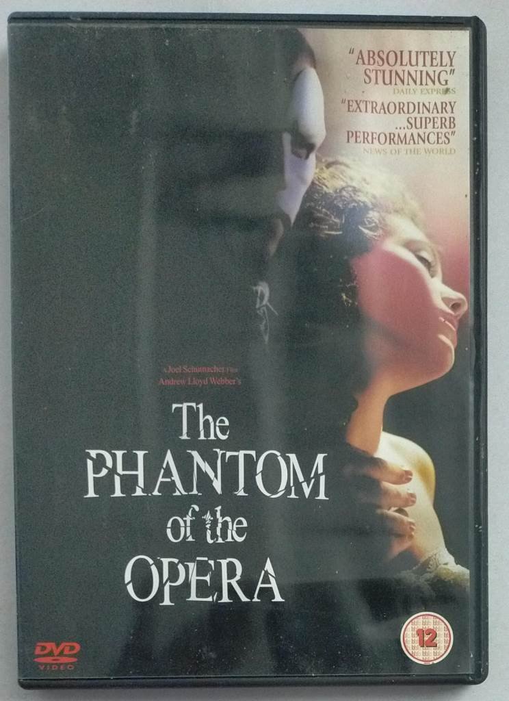 The Pantom of the Opera English Movie DVD - Macsendisk