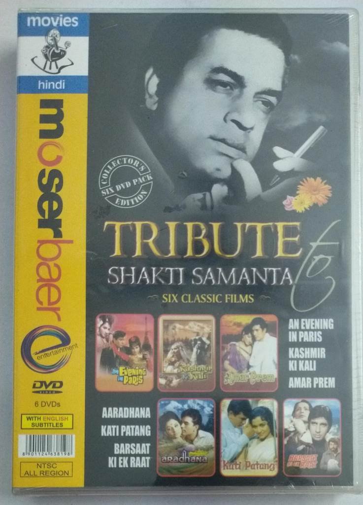 Tribute to Shakti Samanta Six Classic Films Hindi Movies DVD (Sealed ...