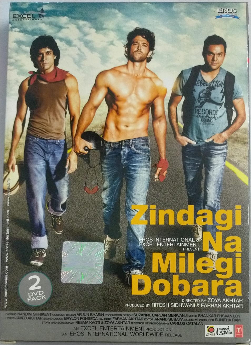 Zindagi Na Milegi Dobara Hindi Movie DVD - Macsendisk