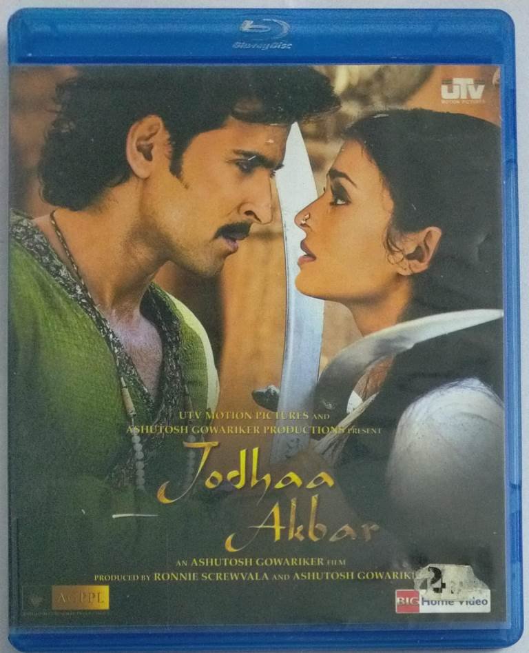 Jodha Akbar Hindi Movie Bluray