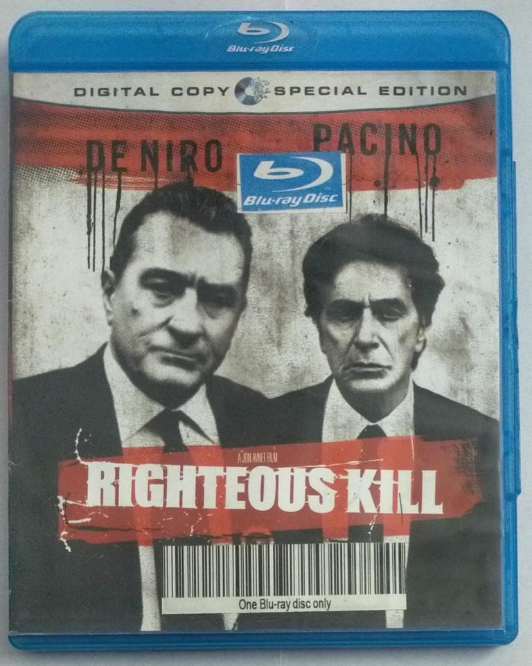 Righteous Kill English Movie Bluray - Macsendisk
