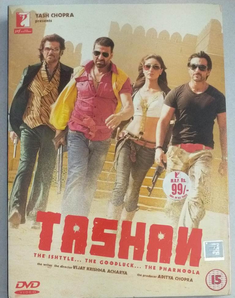Tashan Hindi Movie DVD