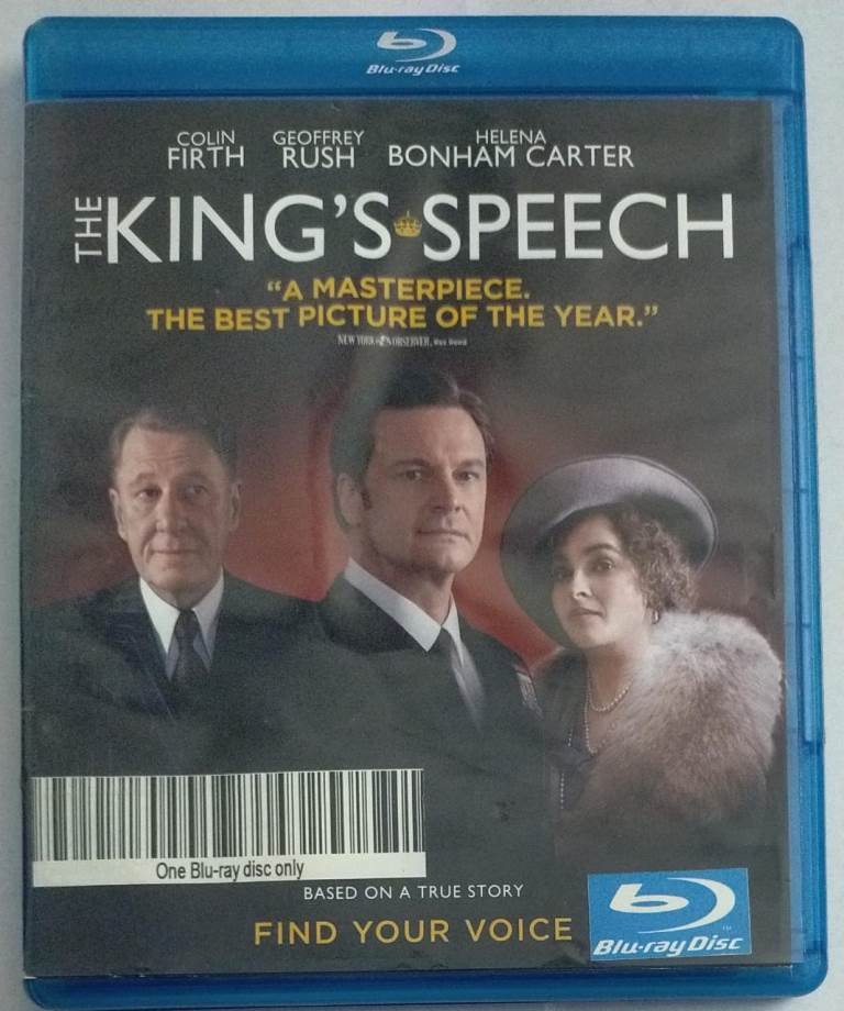 The King's Speech English Movie Bluray